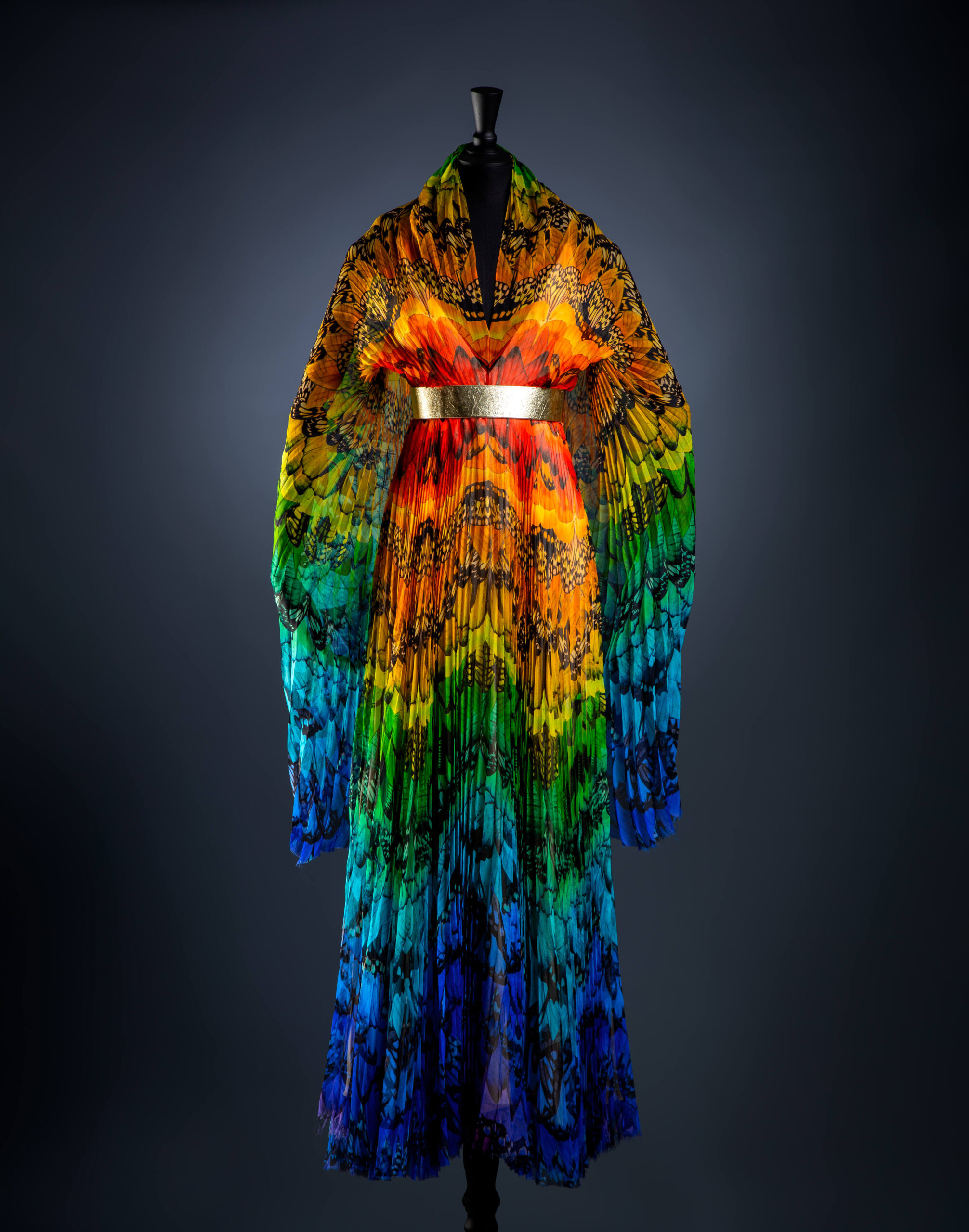 Alexander McQueen and Ann Ray at the Frist Art Museum