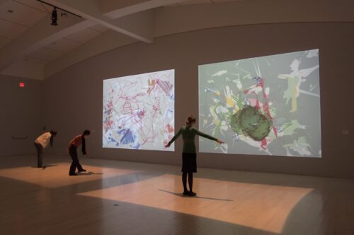 Camille Utterback: Tracing Time/Marking Movement - Frist Art Museum